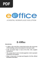 E-Office Tutorial: Step-by-Step Guide | PDF