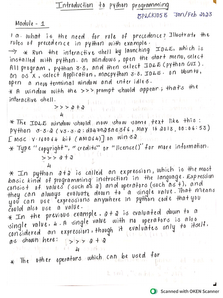 BPLCK105B Jan Feb2023 Model Paper 2 | PDF