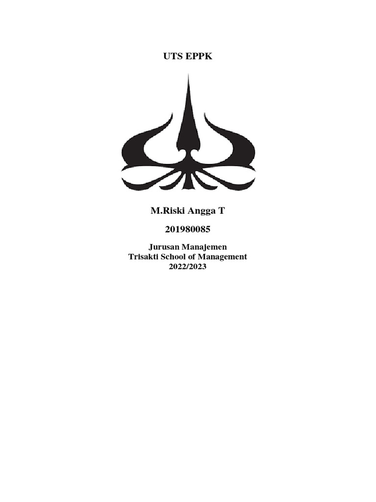 UTS EPPK - 201980085 - M.Riski Angga T (1) 1 | PDF | Karier & Perkembangan