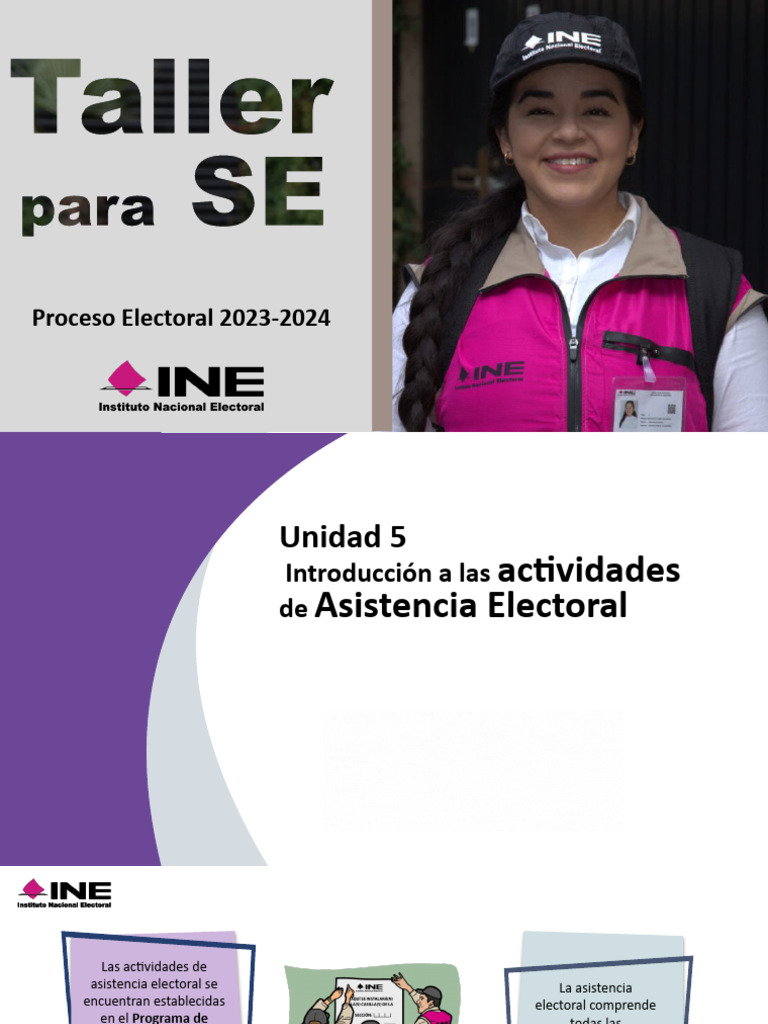 Taller para SE Unidad5-VOE | PDF | Elecciones | Gobierno