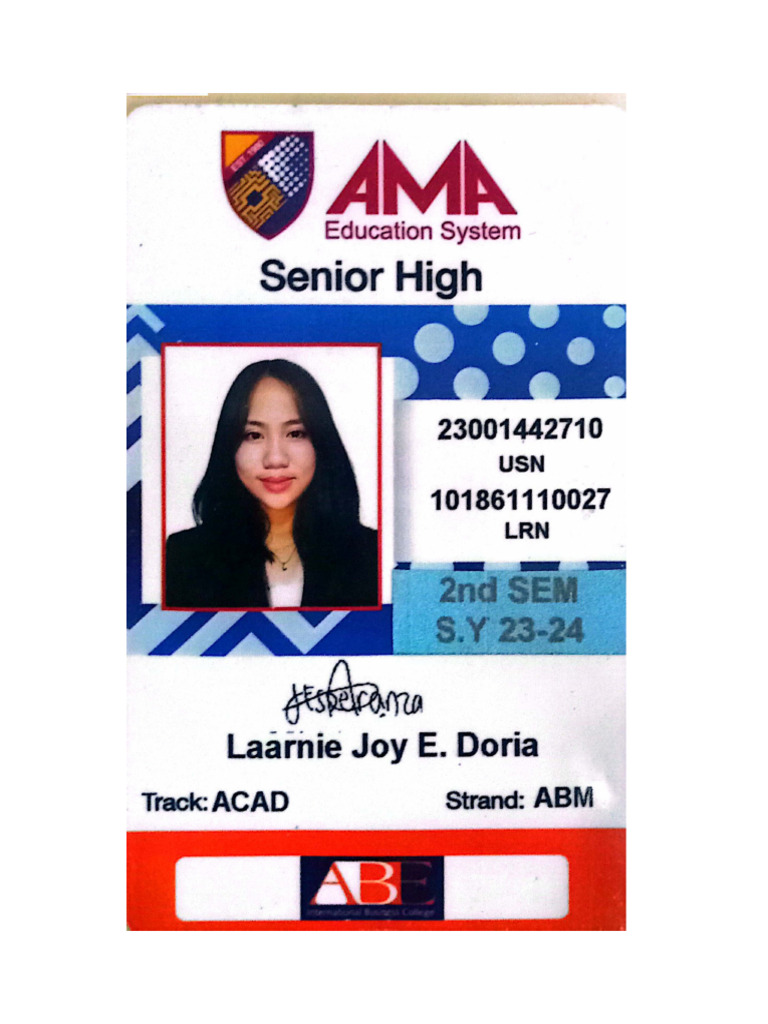 Current School Id | PDF