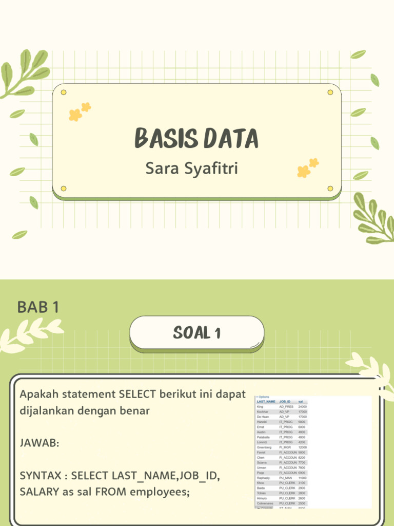 Basis Data | PDF | Komputer