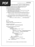 SQL Server Database Migration Checklist | PDF | Microsoft Sql Server ...