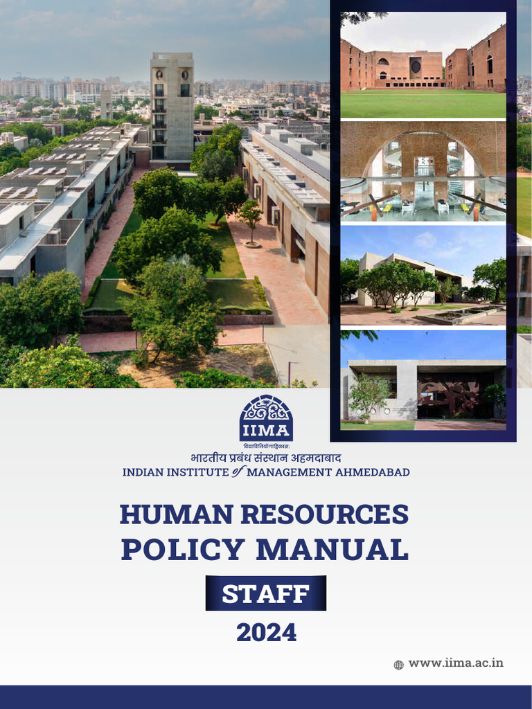 HR Policy Manual 2024 (2) | PDF | Employment | Master Of Business ...