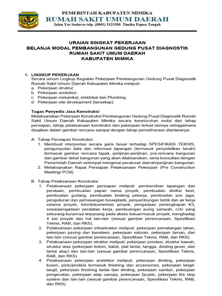 Uraian Singkat | PDF