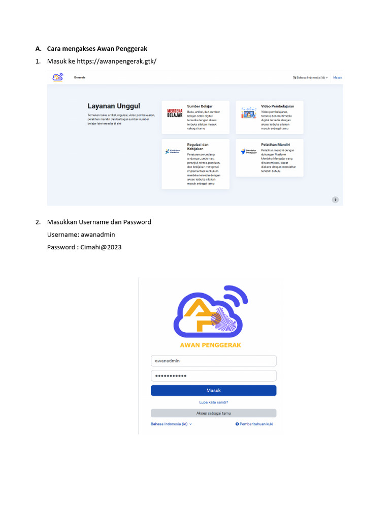 Panduan Pengelolaan Awan Penggerak | PDF