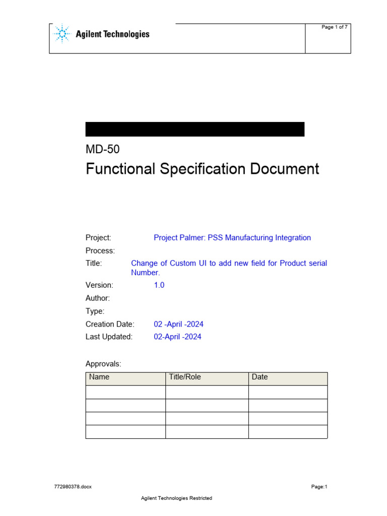 MD50_CR11_Change of Custom UI | PDF | Software Development | Computing