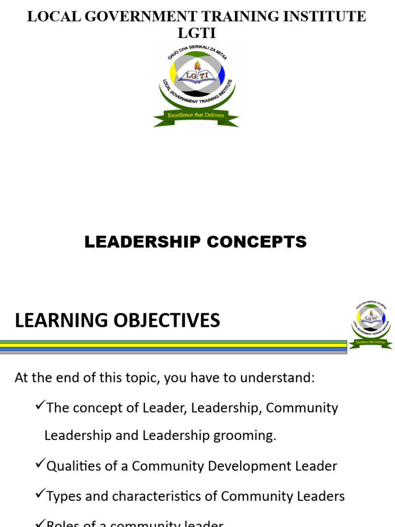 Community Leadership Training Guide | PDF | Leadership | Decision Making