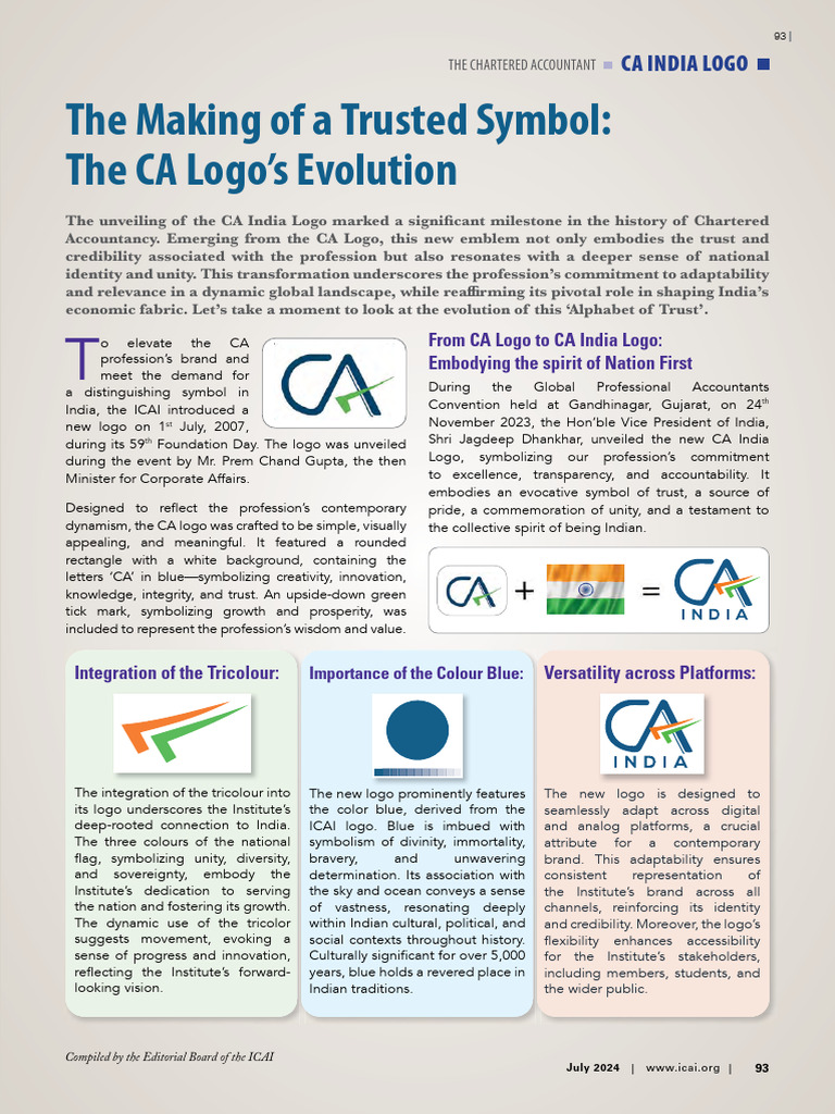 ca india logo | PDF | Logos | Brand