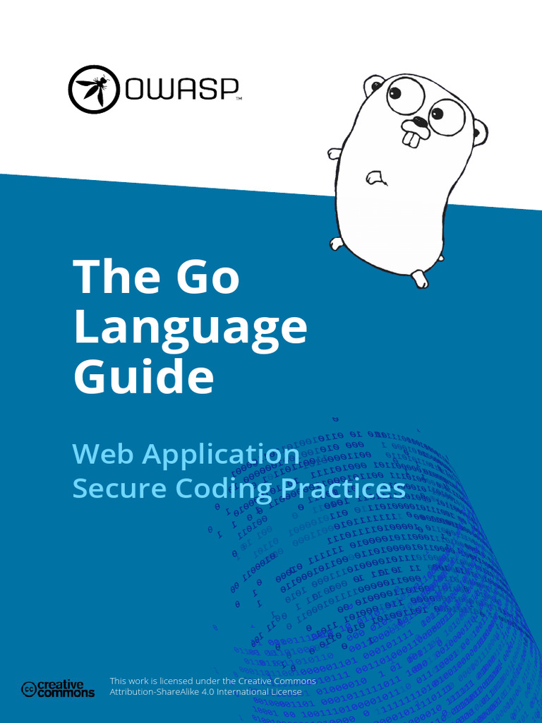 The Go Language Guide Web Application Secure Coding Practices OWASP 08.17.20 | PDF | Password ...
