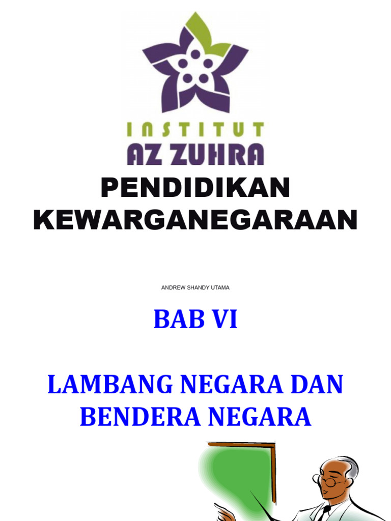 Azzuhra Bab 6 Lambang Negara Dan Bendera Negara | PDF