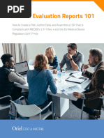Clinical Evaluation Under The MDR - by Bsi | PDF | Health Care | Medicine