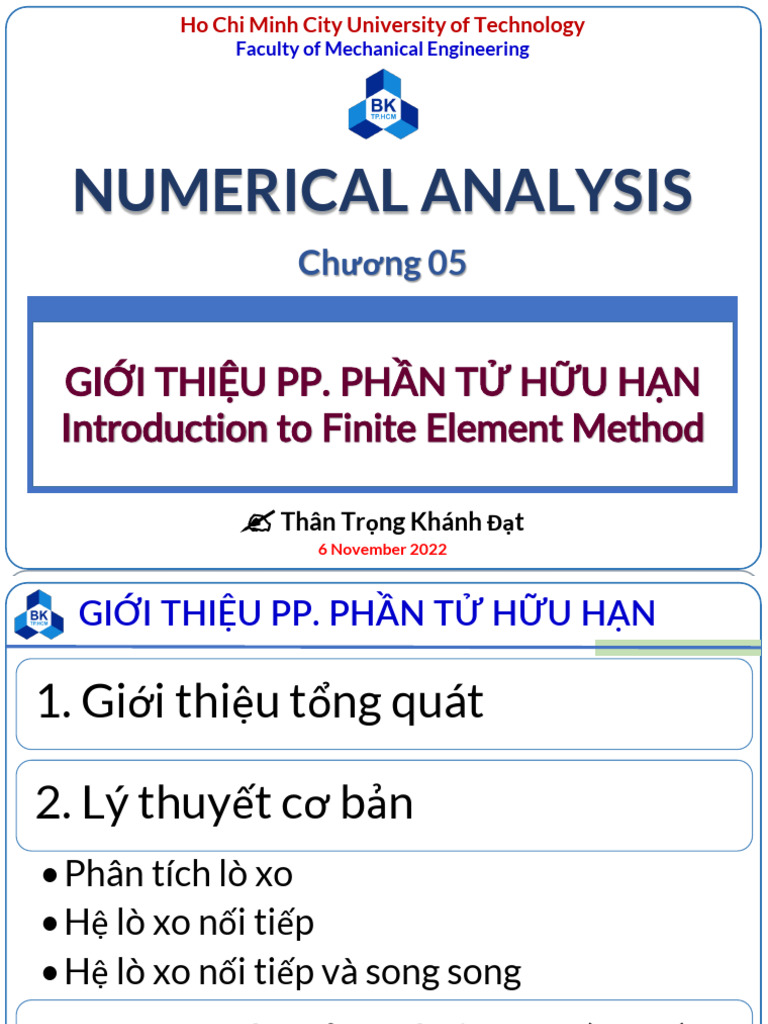 C05 - Introduction To Finite Element Method | PDF