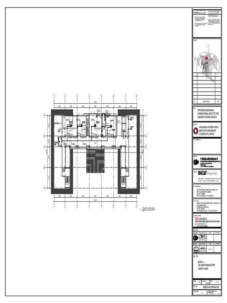 Block - A - Air Conditioning System - Fourth Floor | PDF