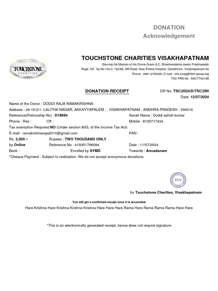 TSC 2024 D TSC 290 | PDF
