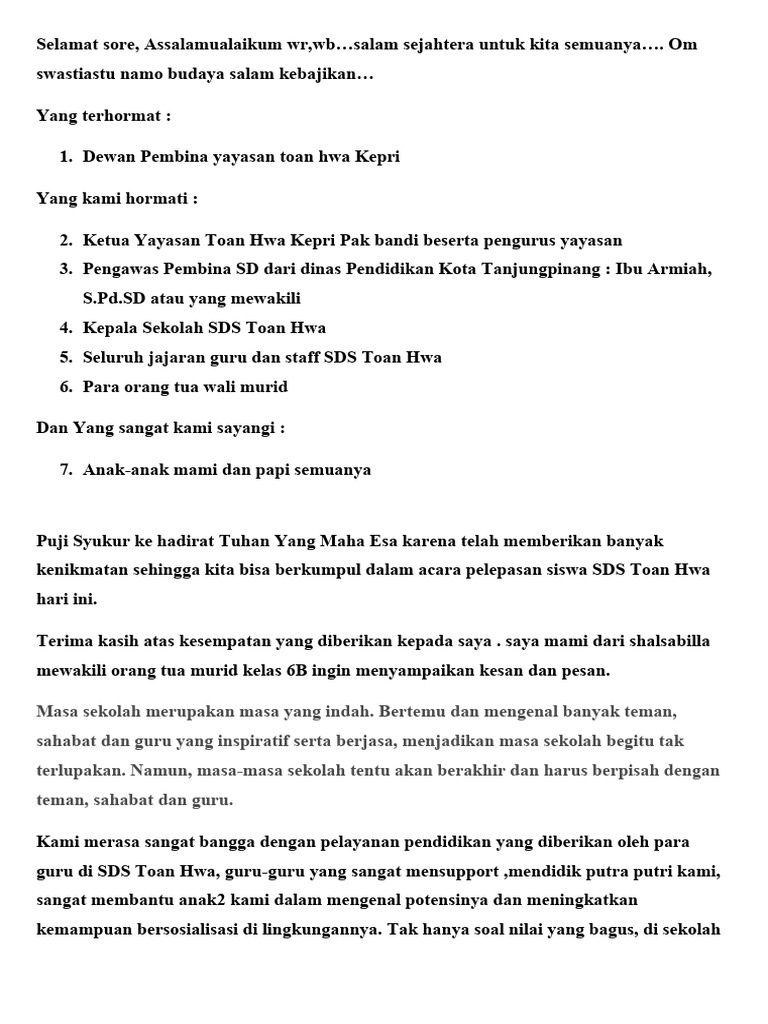 Pesan Dan Kesan | PDF