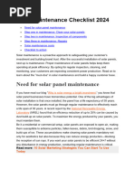 Solar PV System Inspection Guide | PDF | Photovoltaic System ...