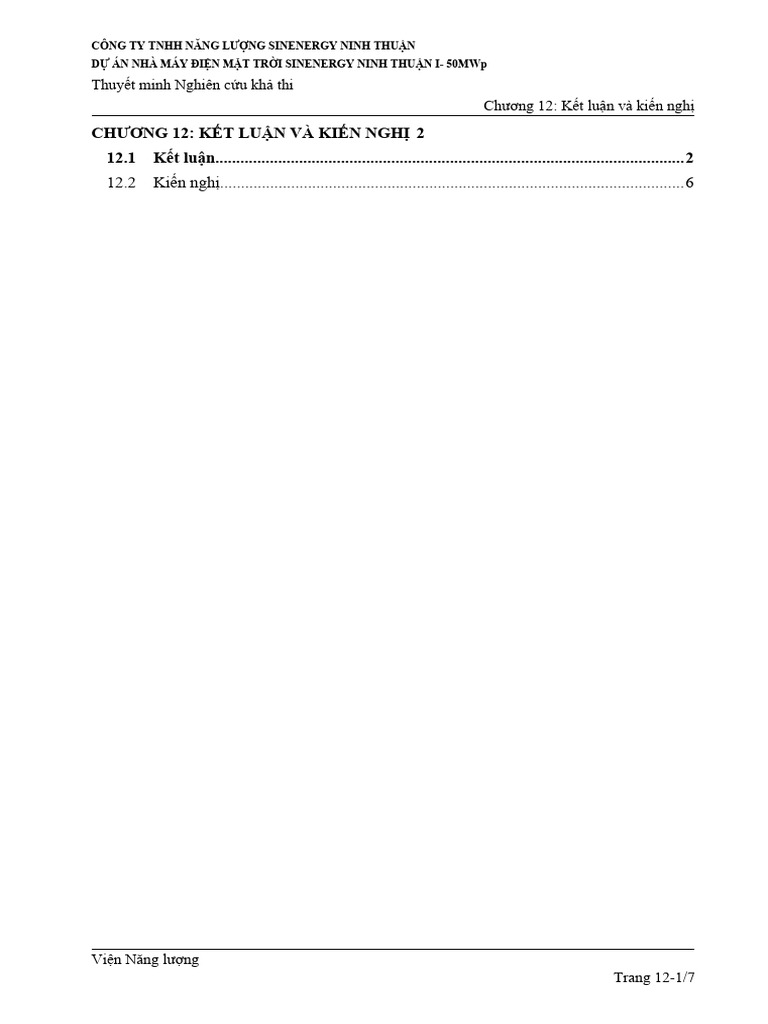 NCKT - Chuong 12-Sinenergy-VN | PDF