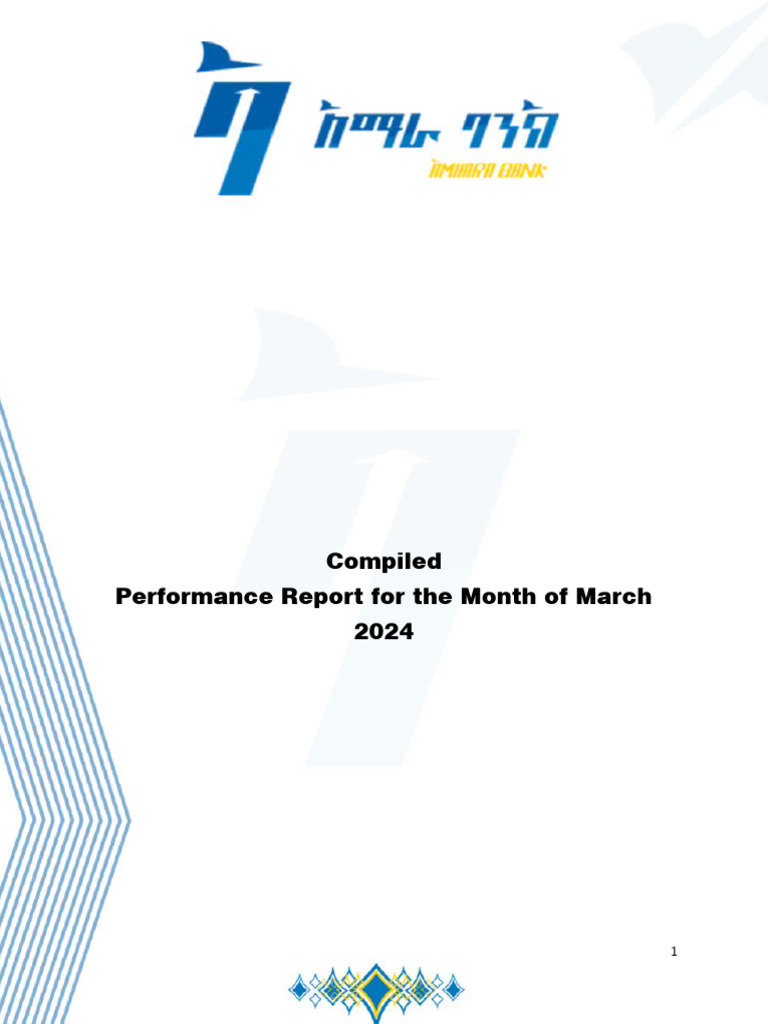 March 2024 Compiled Monthly Performance | PDF | Risk Management ...