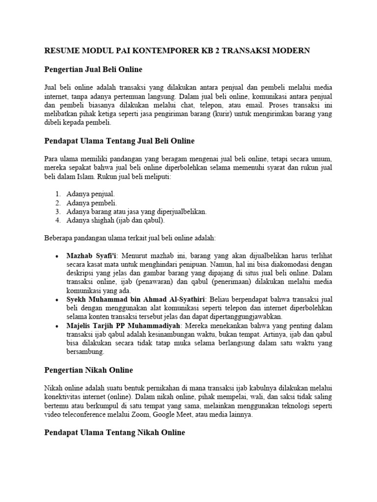 Resume Pai K KB 2 | PDF | Pengelolaan Keuangan & Uang | Ilmu Sosial