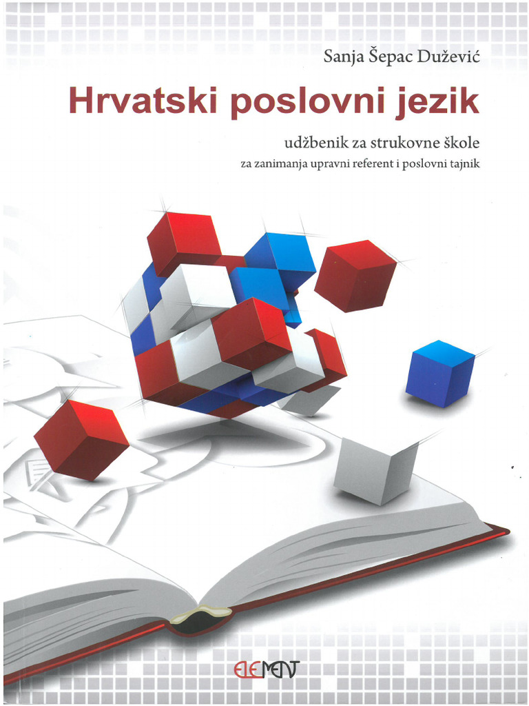 Hrvatski Poslovni Jezik Udzbenik | PDF