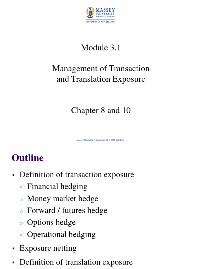 Week 8 | PDF | Balance Sheet | Hedge (Finance)