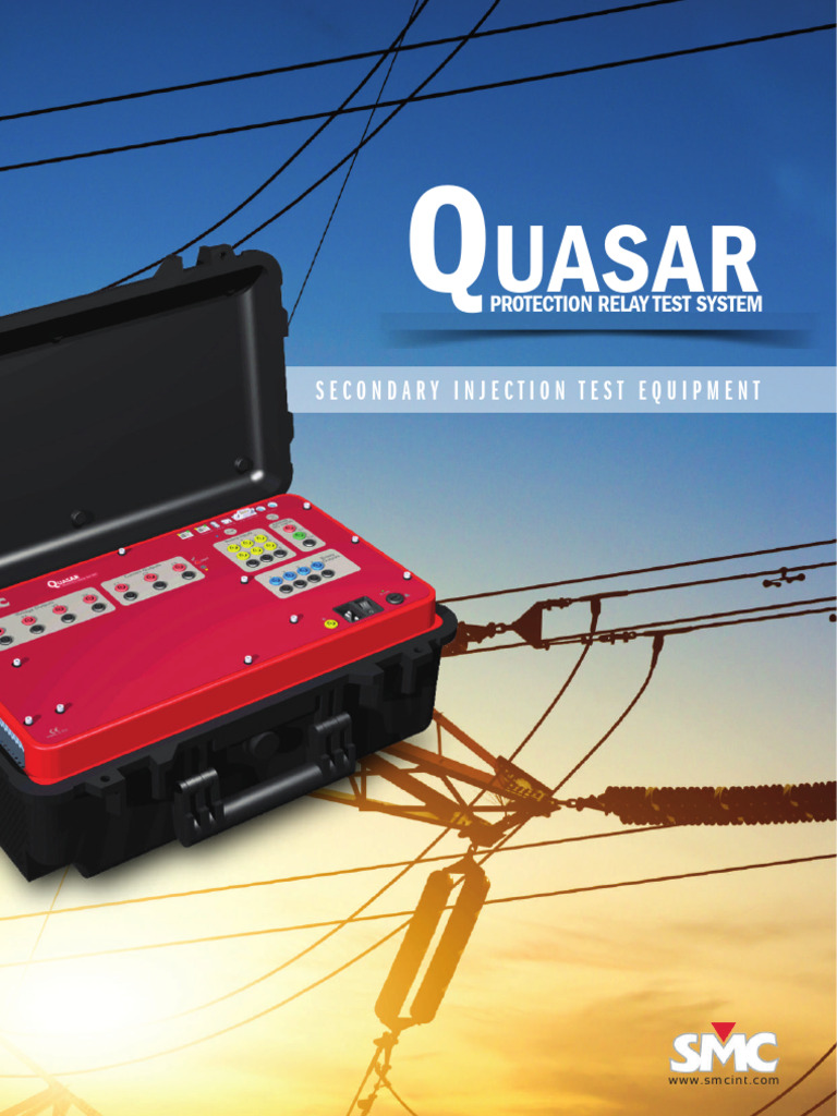 Quasar Protection Relay Test System | PDF | Relay | Electrical Engineering