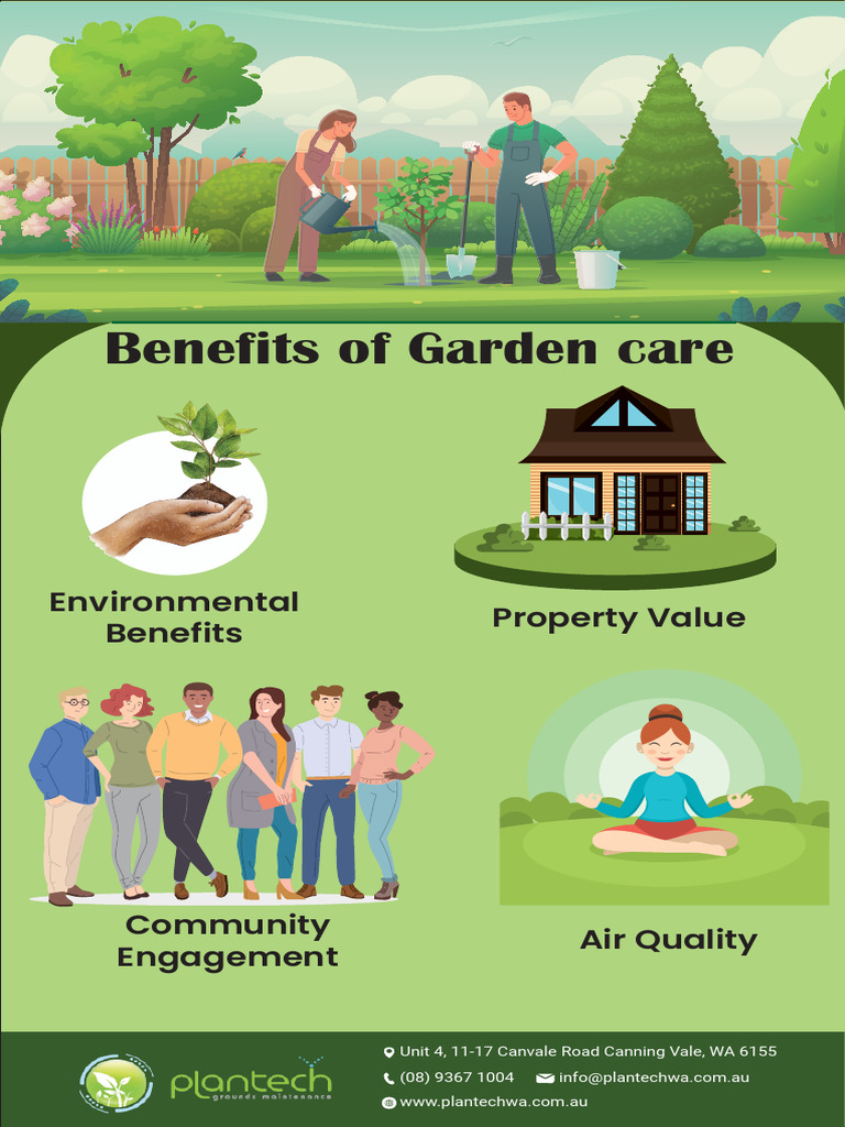 Plantech - Benefits of Garden Care | PDF | Wellness
