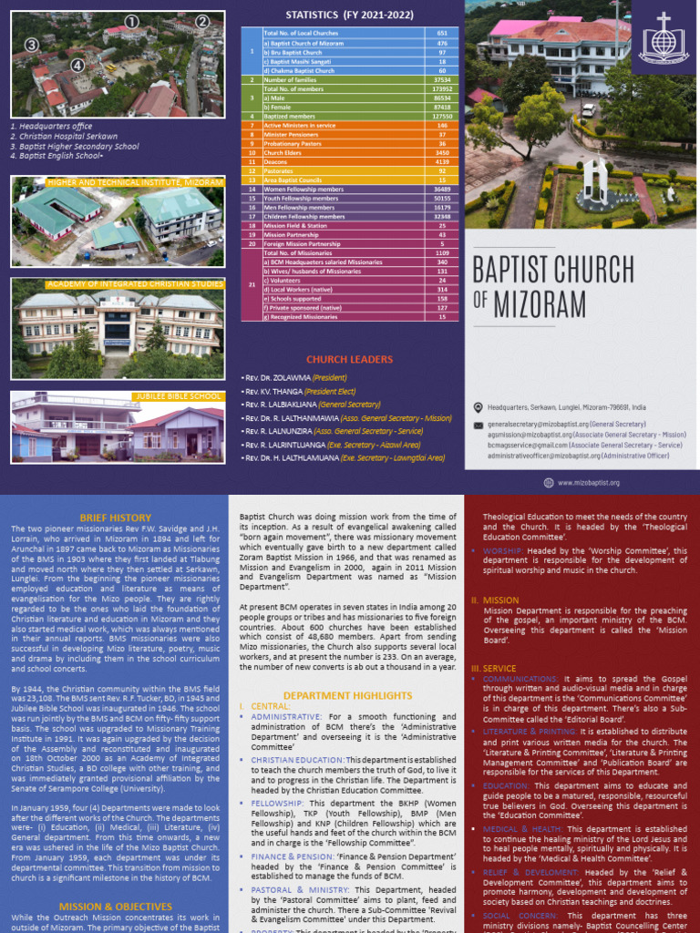 BCM Brochure | PDF | Christian Movements | Christian Theological Movements