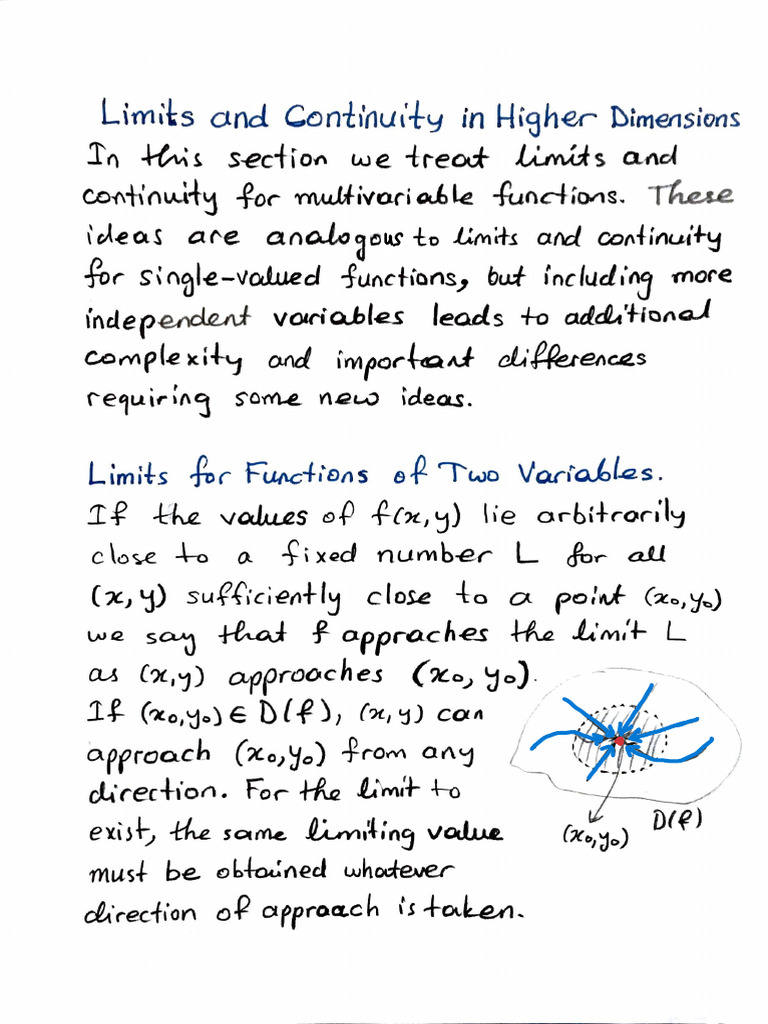 3 Limit Continuity | PDF