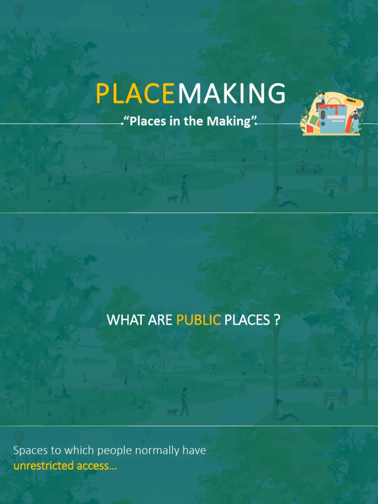 Placemaking Workshop New | PDF | Perception