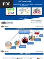 Grade 12 Life Orientation Task 1 2025 | PDF | Stress Management ...