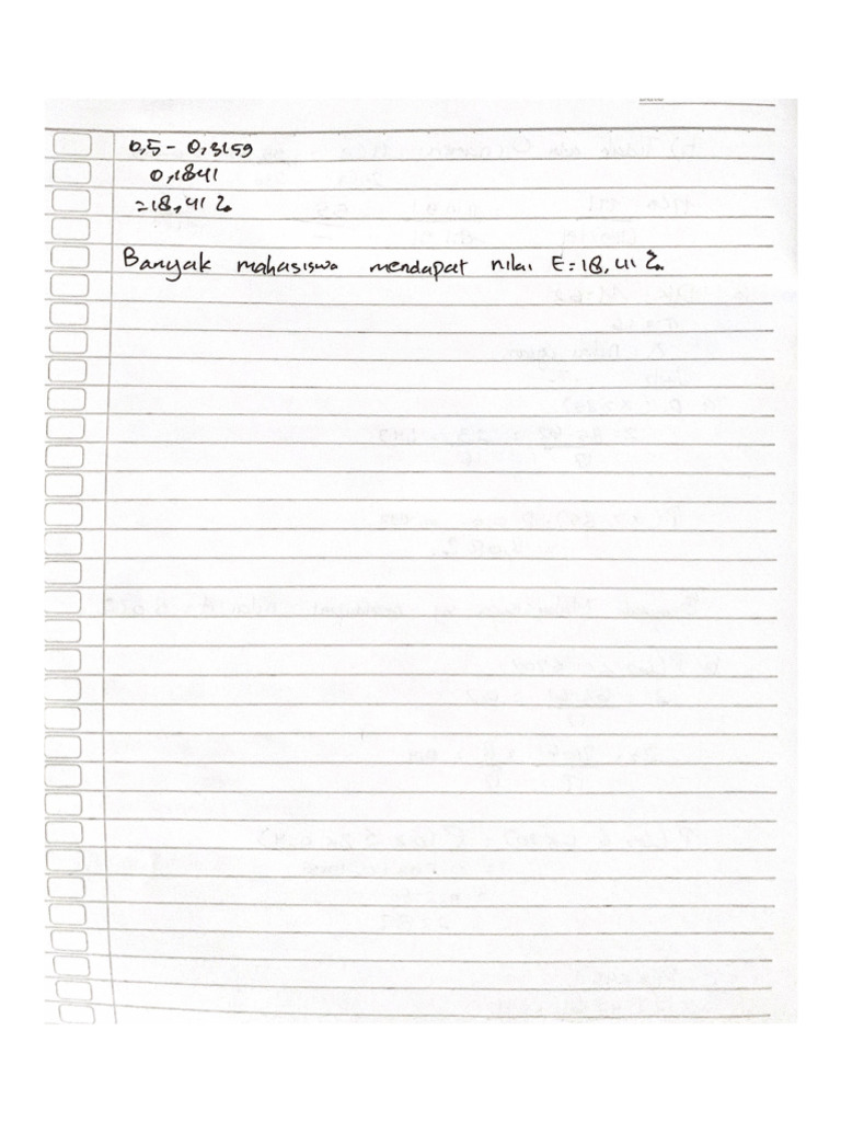 Mid Test Statistika Alvin Hidayat Kehutanan - A | PDF