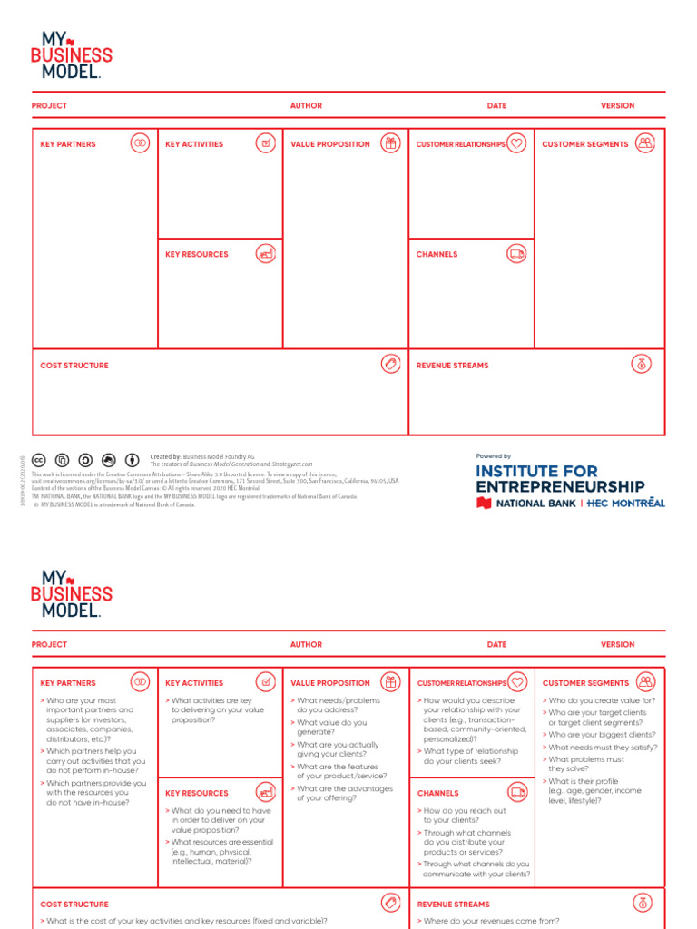 document-my-business-model | PDF | Business | Business Model