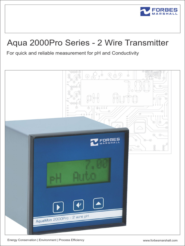 Aqua 2000 Pro Brochure | PDF | Calibration | Sensor