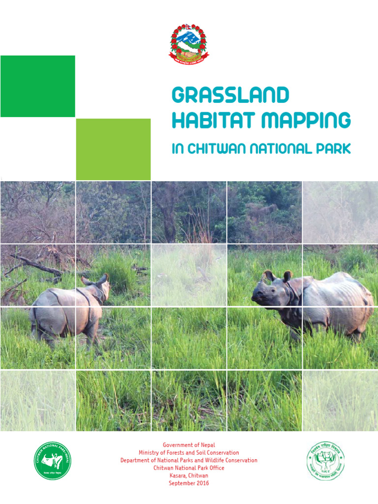Grassland Habitat Mapping CNP Printed | PDF | Grassland | Tiger