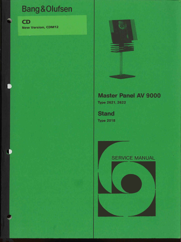 MASTER PANEL AV 9000 Service Manual | PDF