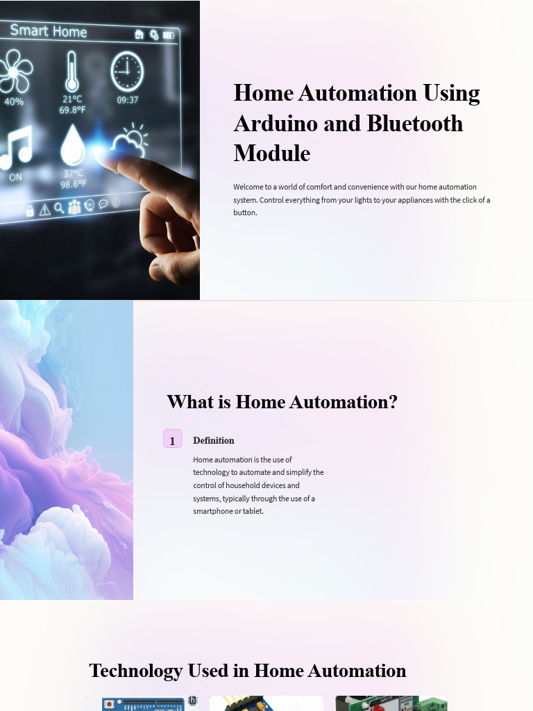 Arduino Bluetooth Home Automation | PDF | Home Automation | Automation