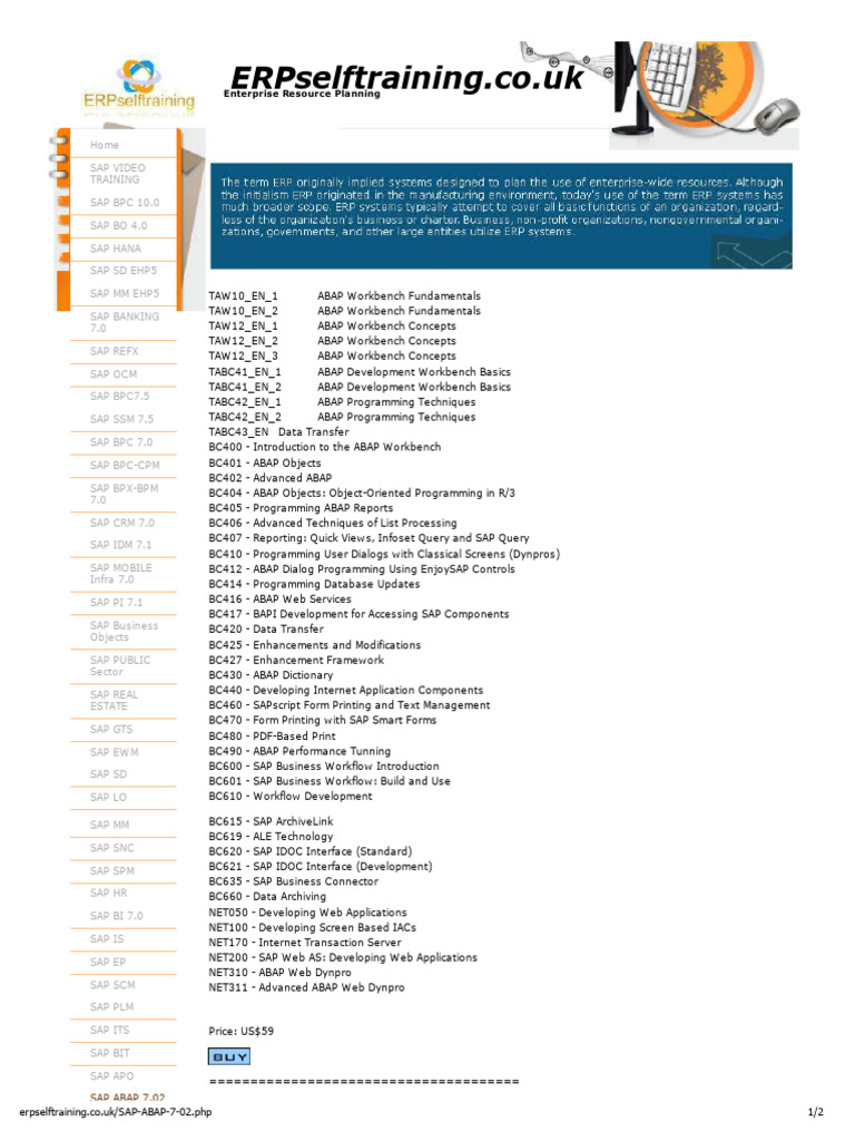 Sap Abap Pdf Pdf Computer Engineering Systems Engineering