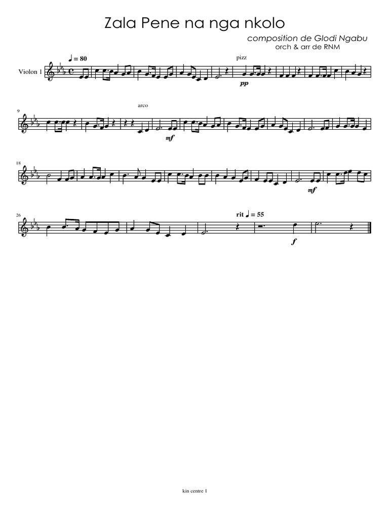Zala - Pene - Na - Nga - Nkolo v1 | PDF