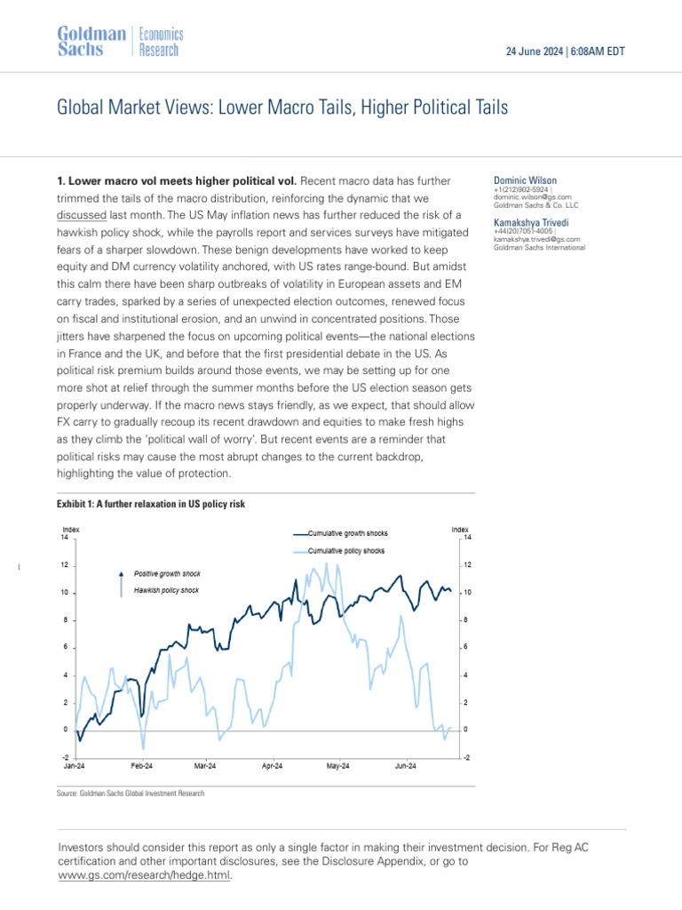 Macro and Political Volatility Insights | PDF | Financial Analyst ...