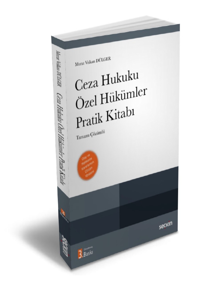 Ceza Hukuku O Zel Hu Ku Mler Pratik Kita | PDF
