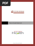Britam Outpatient Claim Form Guidelines | PDF | Patient | Physician