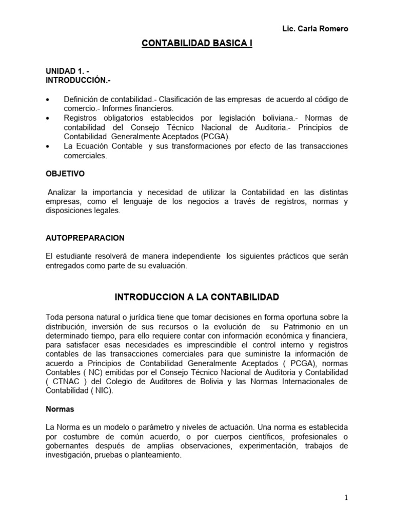 Romero Contabilidad | PDF | Contabilidad | Hoja de balance