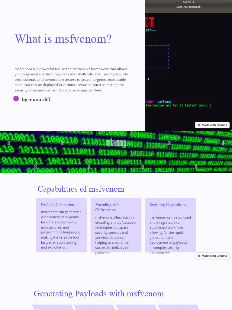 What-is-msfvenom | PDF | Computing | Systems Engineering