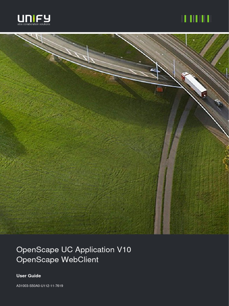 OpenScape UC V10 WebClient User Guide11 | PDF | Session Initiation Protocol | World Wide Web