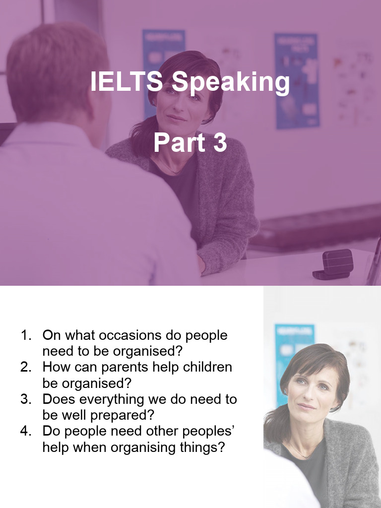 IELTS Speaking Part 3 Tips | PDF | Cognition | Cognitive Science