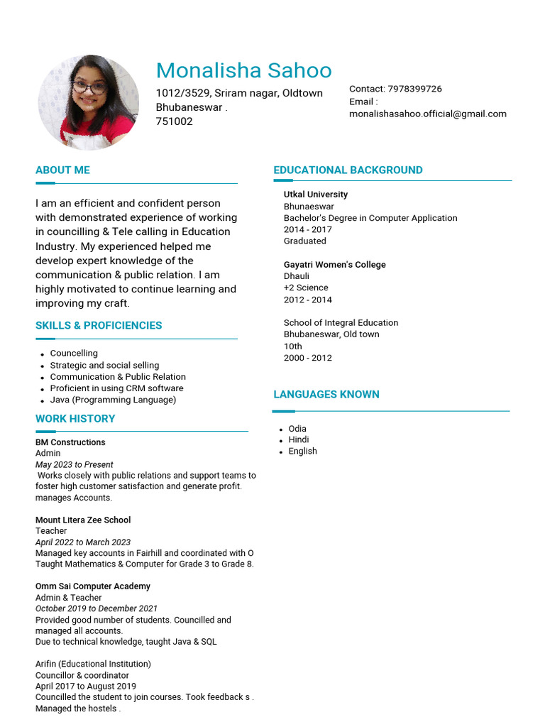 Monalisha Sahoo - 20240517 - 101133 - 0000 | PDF | Cognition | Learning