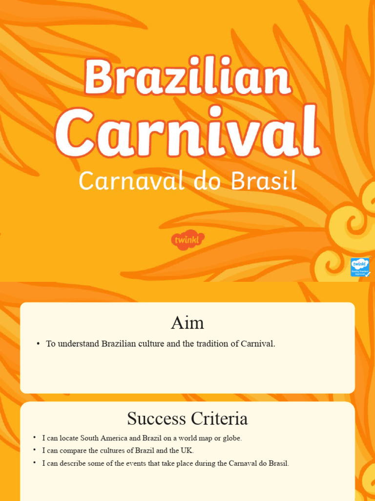 Brazilian Carnival PowerPoint | PDF | Carnival | Parade