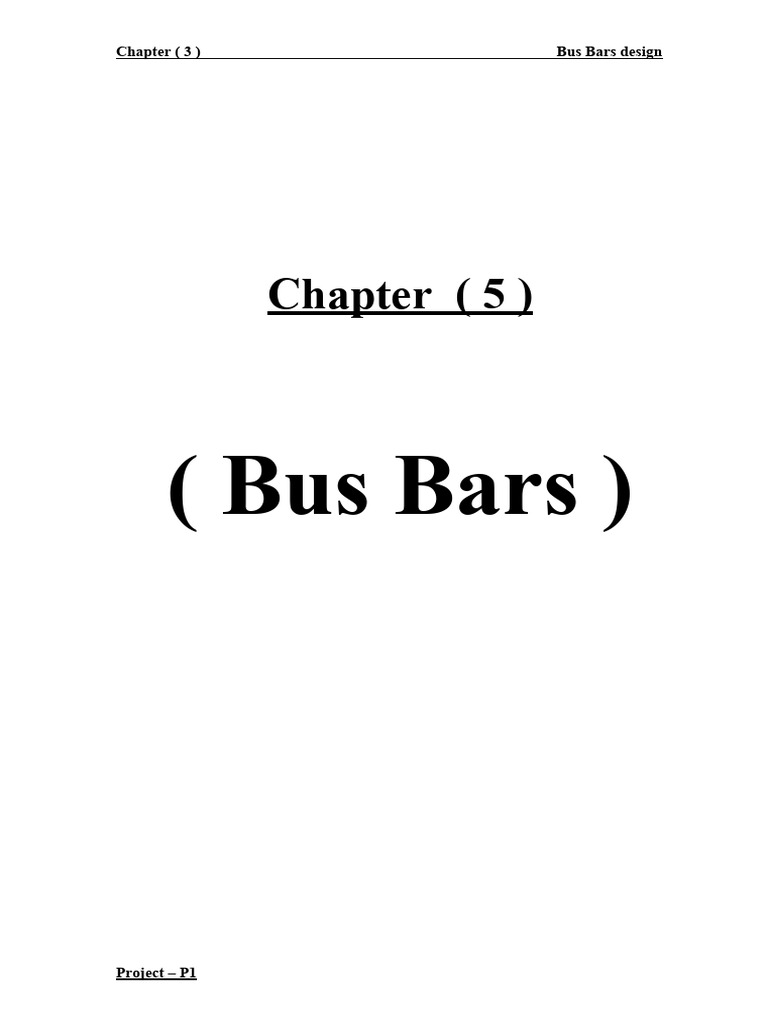 ch_3 bus bars | PDF | Electrical Conductor | Alternating Current